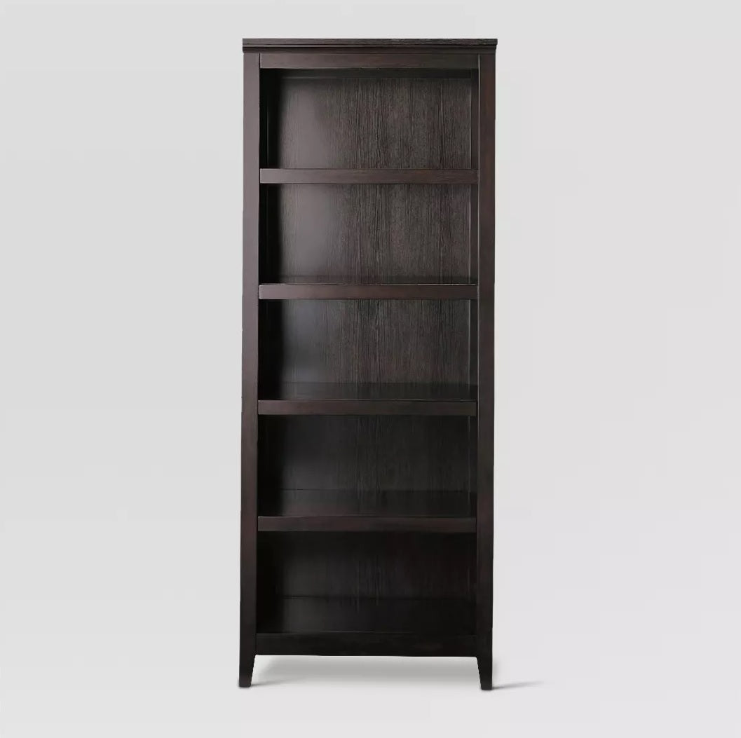 72" Carson 5 Shelf Bookcase - Threshold™ – Independent Pieces
